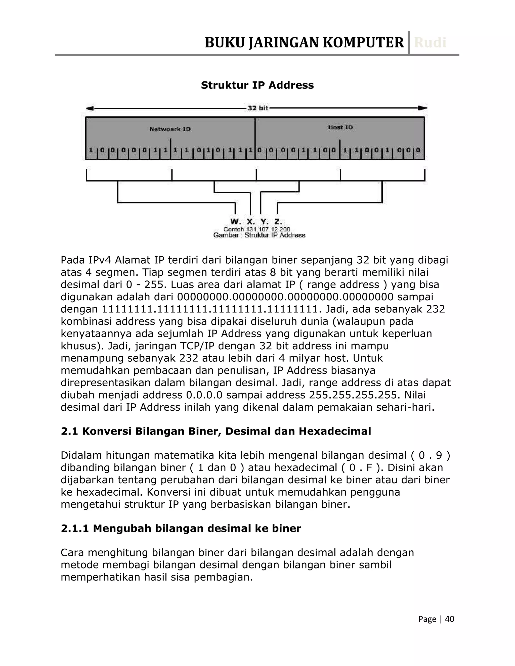 Belajar jaringan | PDF