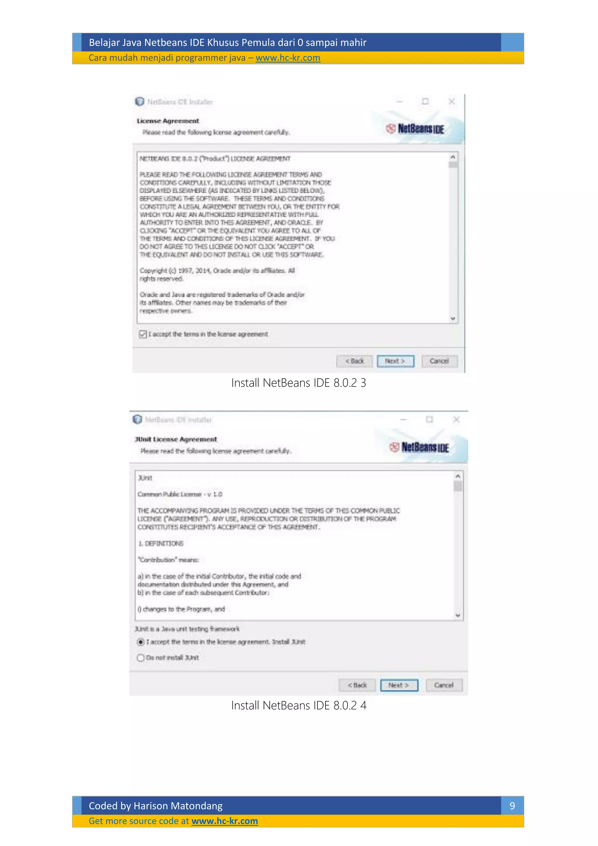 Belajar netbeans java pemula dari 0 sampai mahir | PDF