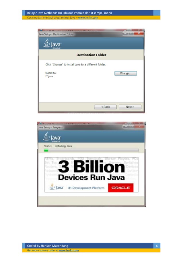 Belajar netbeans java pemula dari 0 sampai mahir | PDF