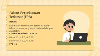 Belajar Kelipatan dan Faktor Presentasi Kuning dan Hijau Ilustrasi.pptx