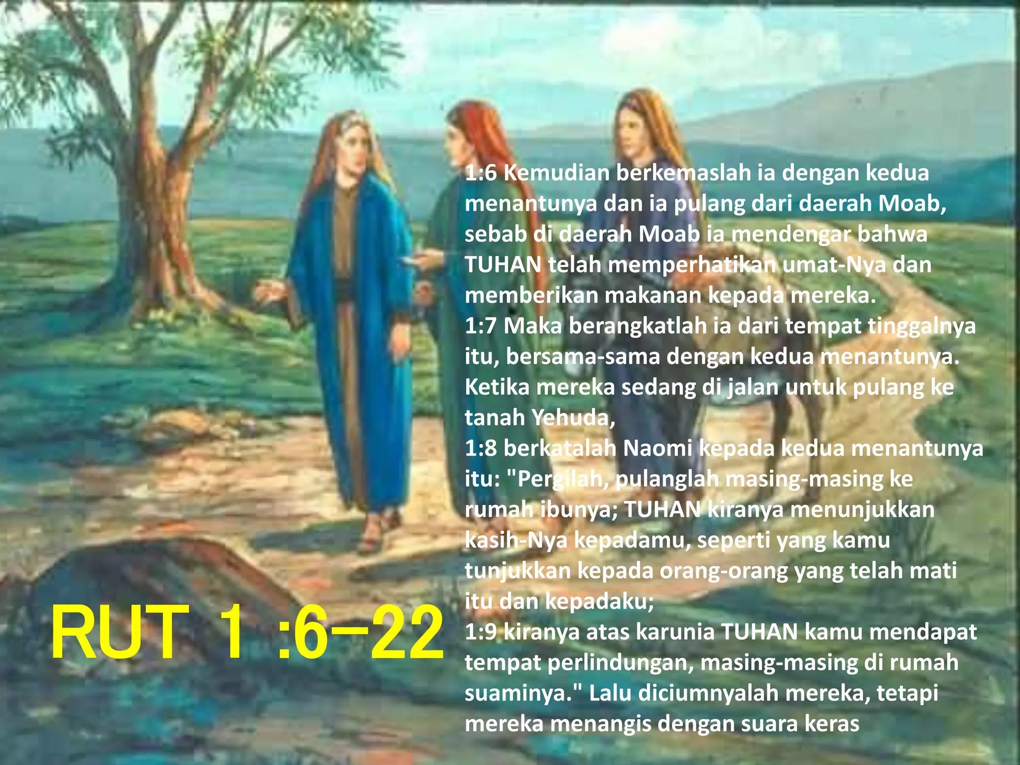 Belajar ketaatan Ruth | PPTX