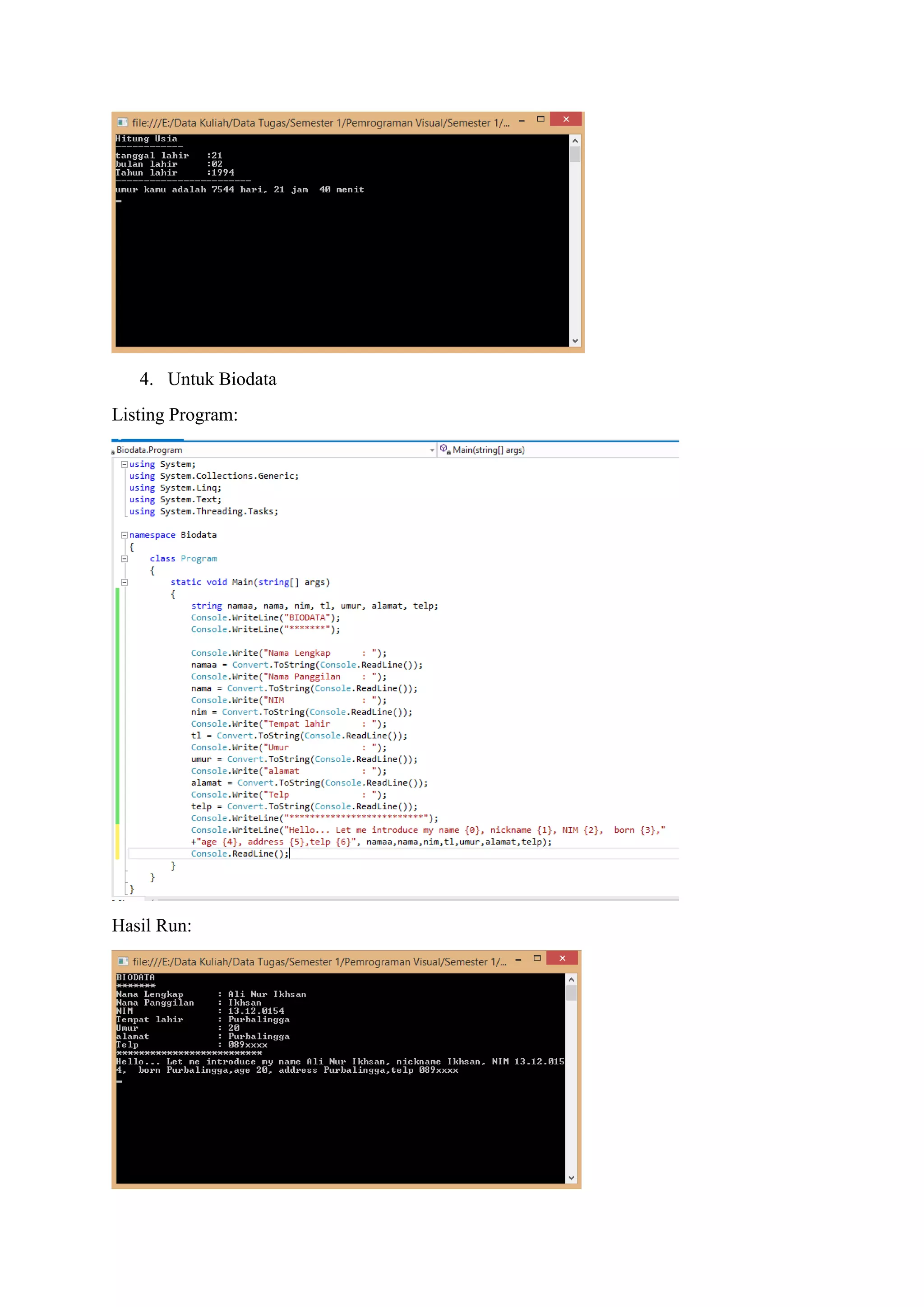Belajar koding c# | PDF