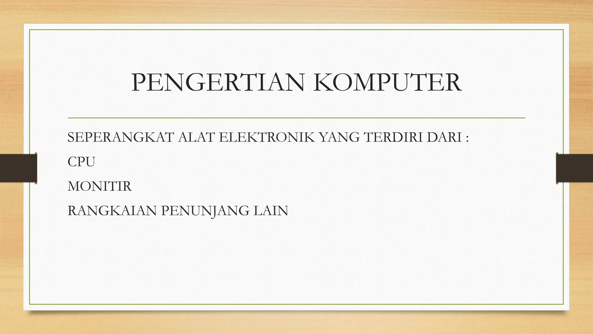 BELAJAR KOMPUTER TINGKAT DASAR.pptx microsoft | PPT