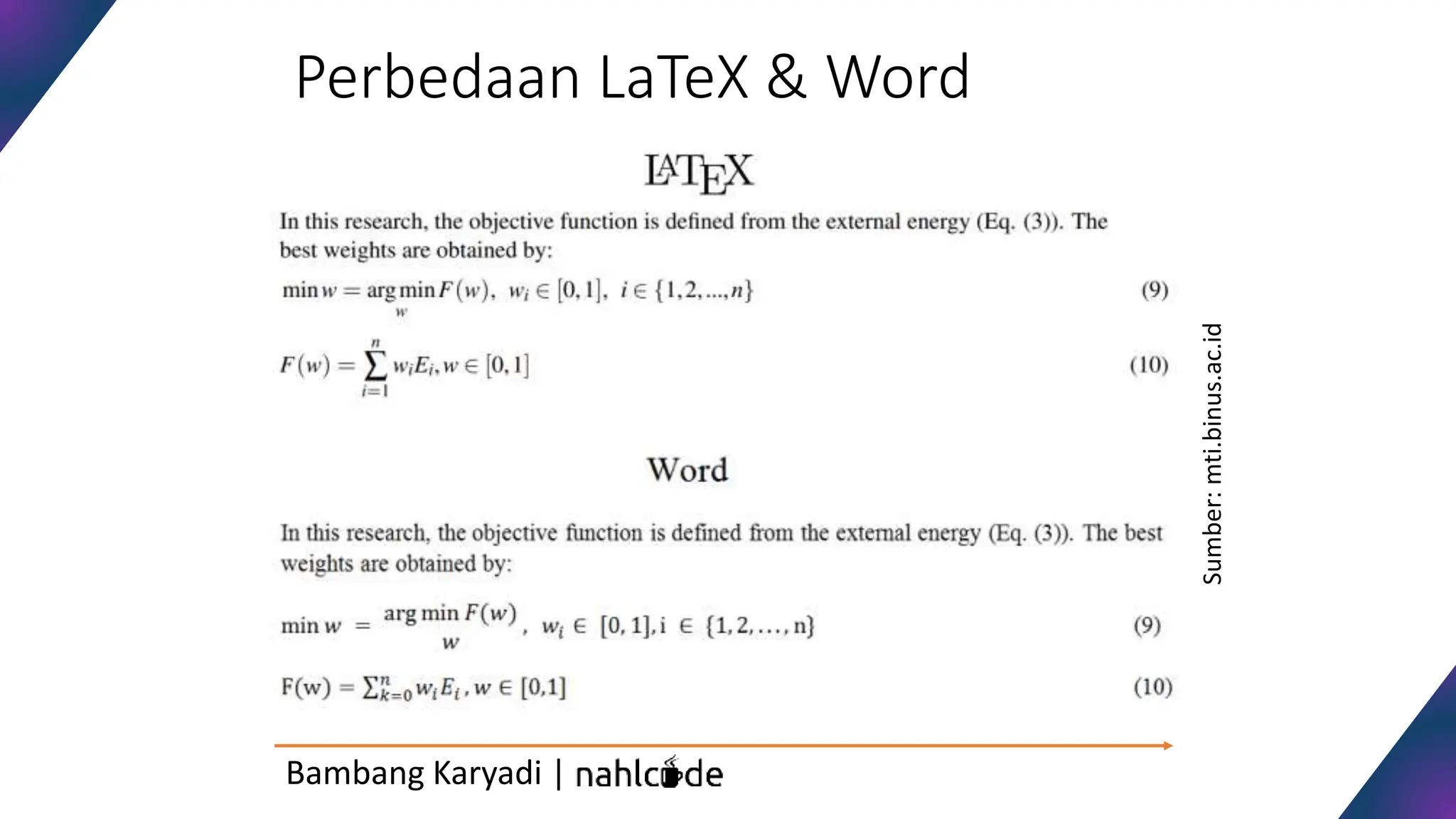Belajar LaTeX - 0. Mengenal dan Cara Install Editor LaTex.pptx