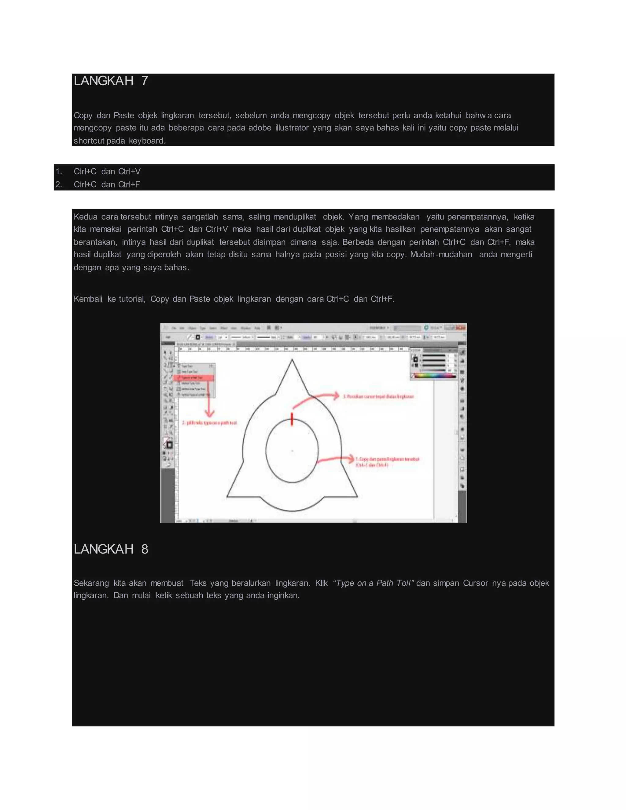 Belajar membuat logo | DOCX
