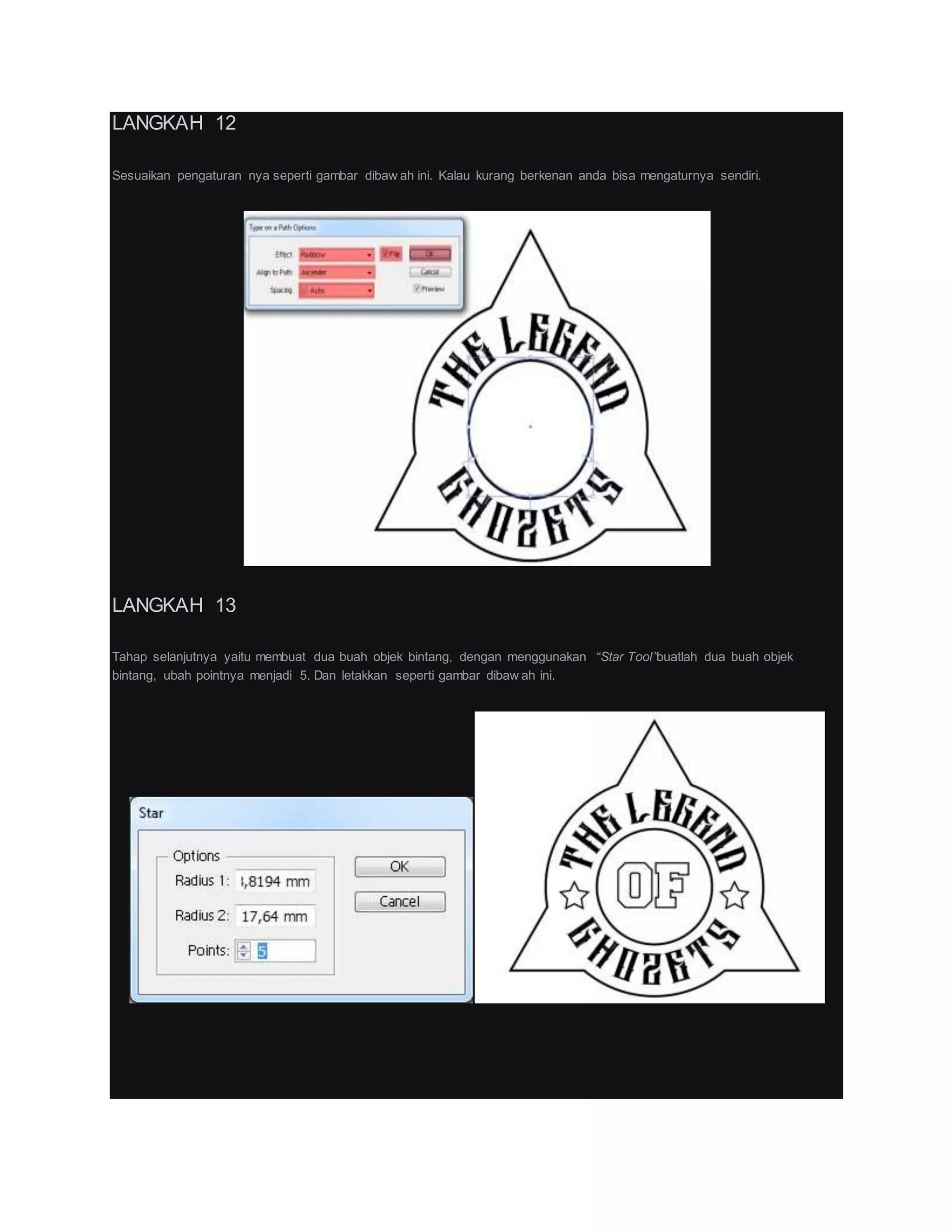 Belajar membuat logo | DOCX