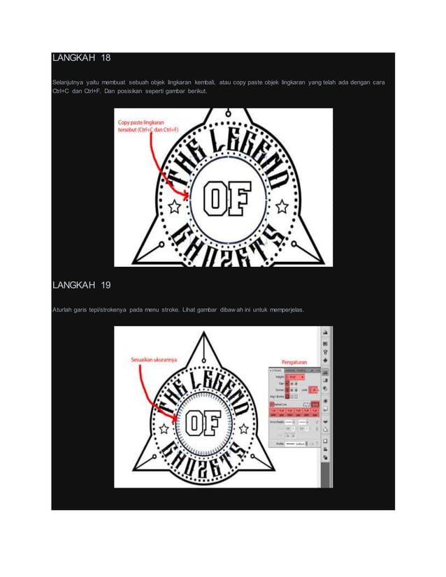 Belajar membuat logo | DOCX