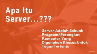 Belajar membuat server | PDF