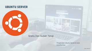 Belajar membuat server | PDF
