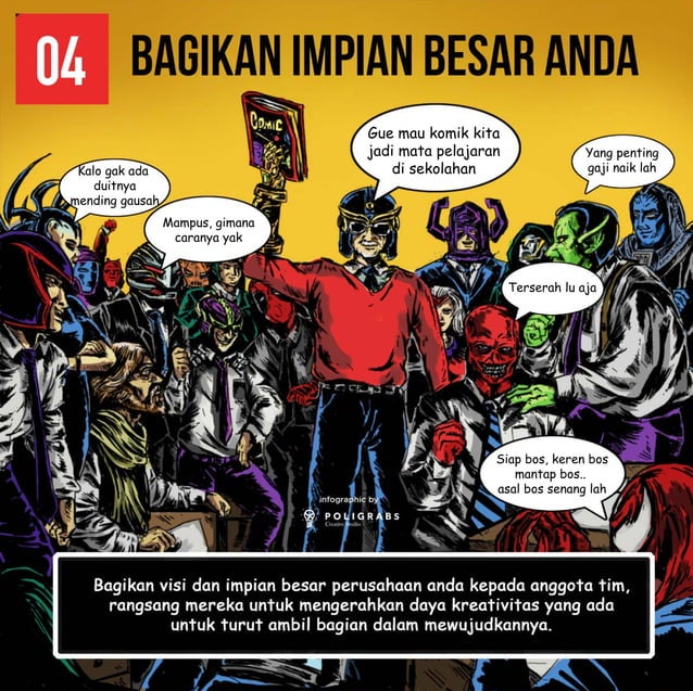 Belajar mengelola tim kreatif dari stan lee | PDF