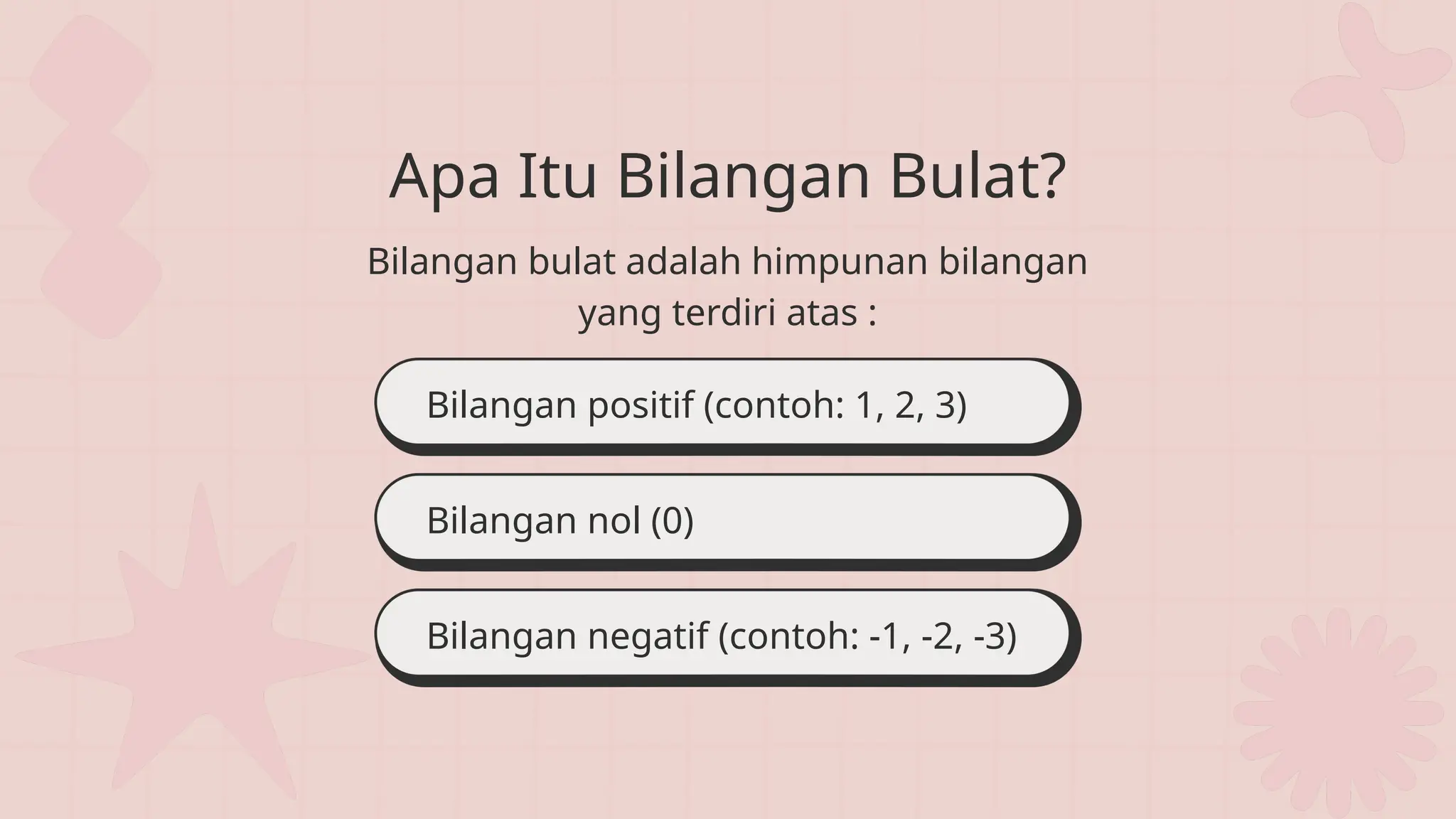 Belajar Mengenal Bilangan Bulat Presentasi Merah Muda Ceria.pptx