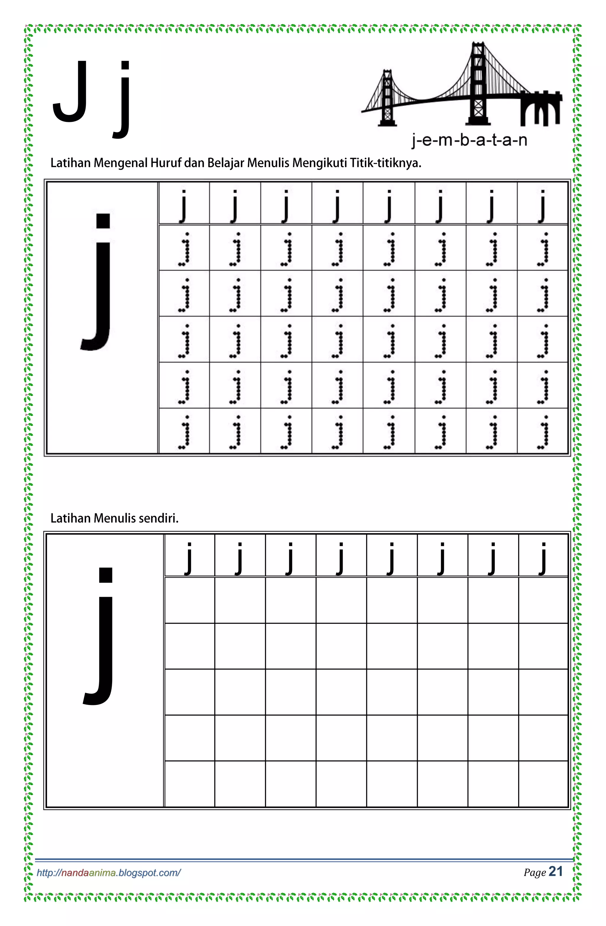 BELAJAR MENGENAL dan MENULIS HURUF ABC | PDF