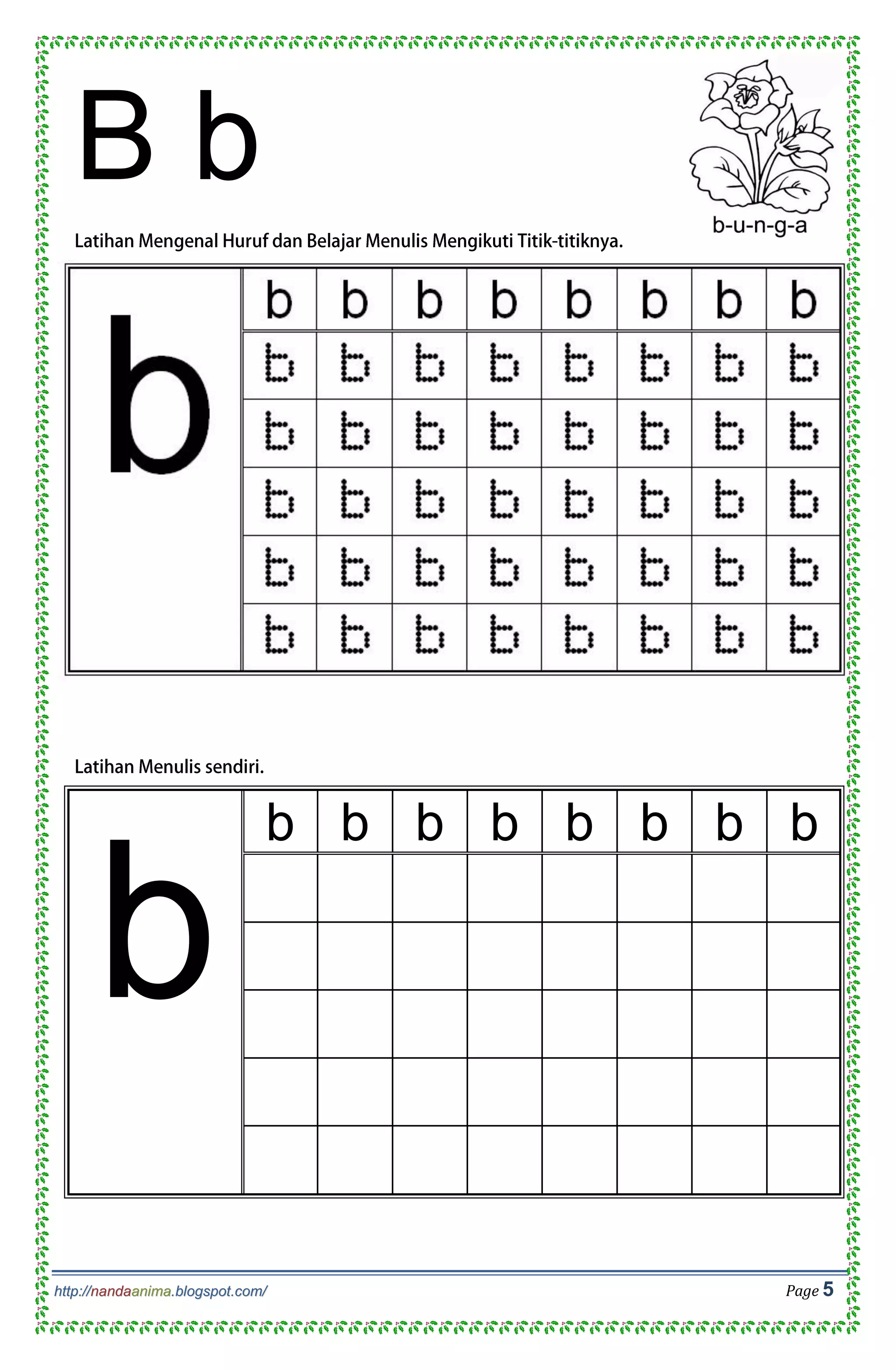 BELAJAR MENGENAL dan MENULIS HURUF ABC | PDF