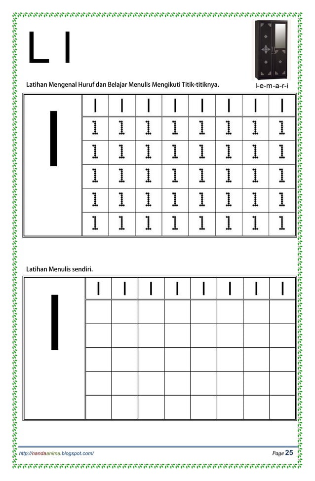 BELAJAR MENGENAL dan MENULIS HURUF ABC | PDF
