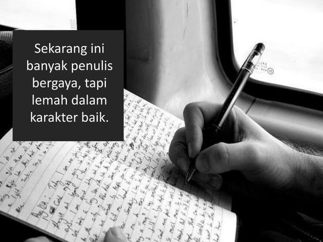 Belajar menjadi penulis berkarakter | PDF