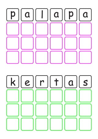 Belajar menulis 2c | PDF