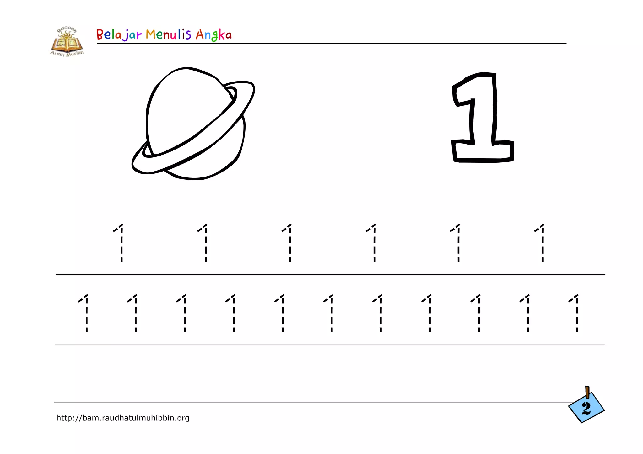 Belajar Menulis Angka | PDF