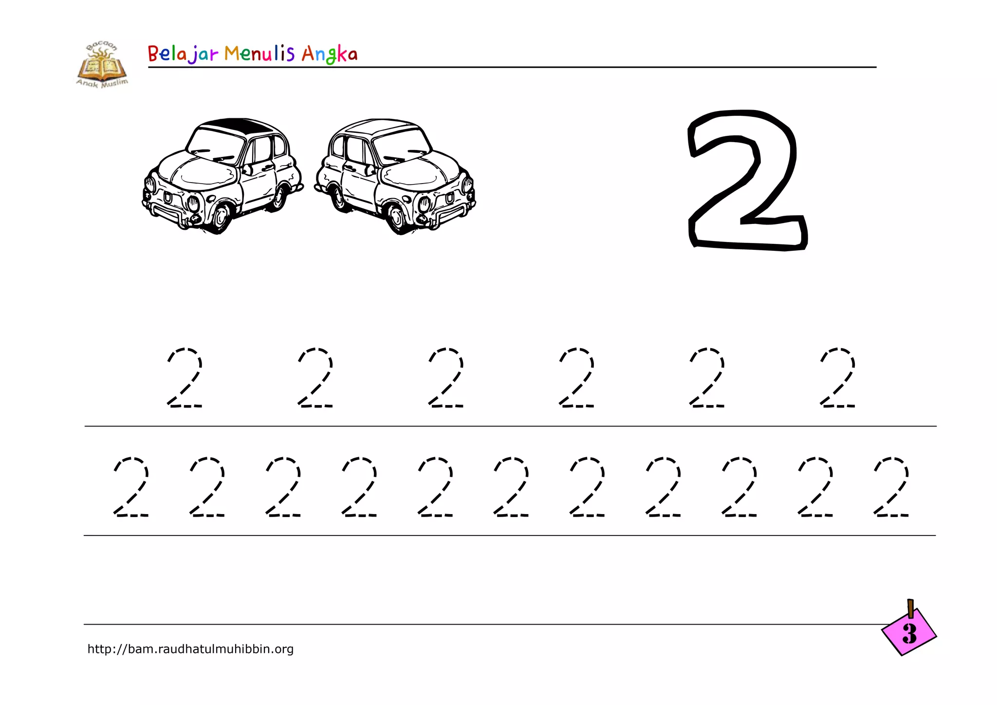Belajar Menulis Angka | PDF
