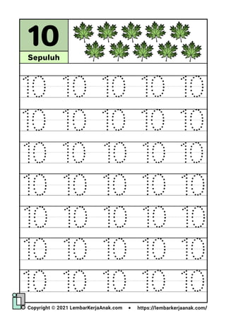 Belajar menulis angka - menebalkan angka 1-10 - 01.pdf