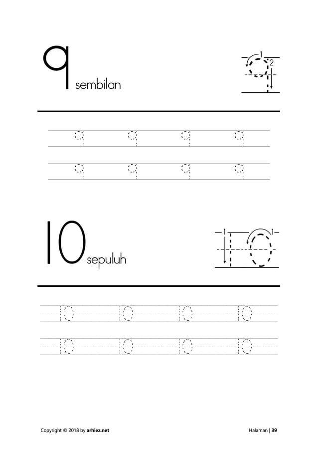 Belajar menulis huruf_dan_angka_untuk_ba | PDF