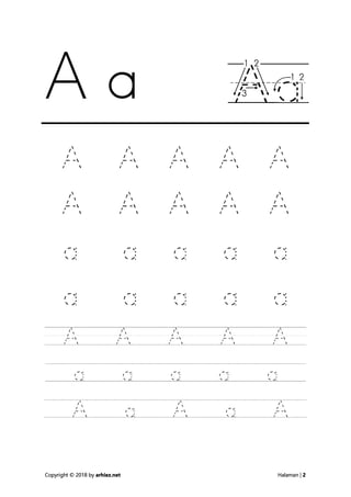 Belajar menulis huruf_dan_angka_untuk_ba | PDF