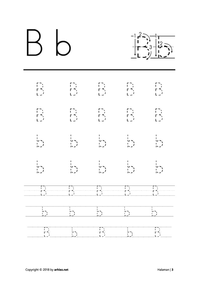 Belajar menulis huruf_dan_angka_untuk_ba | PDF