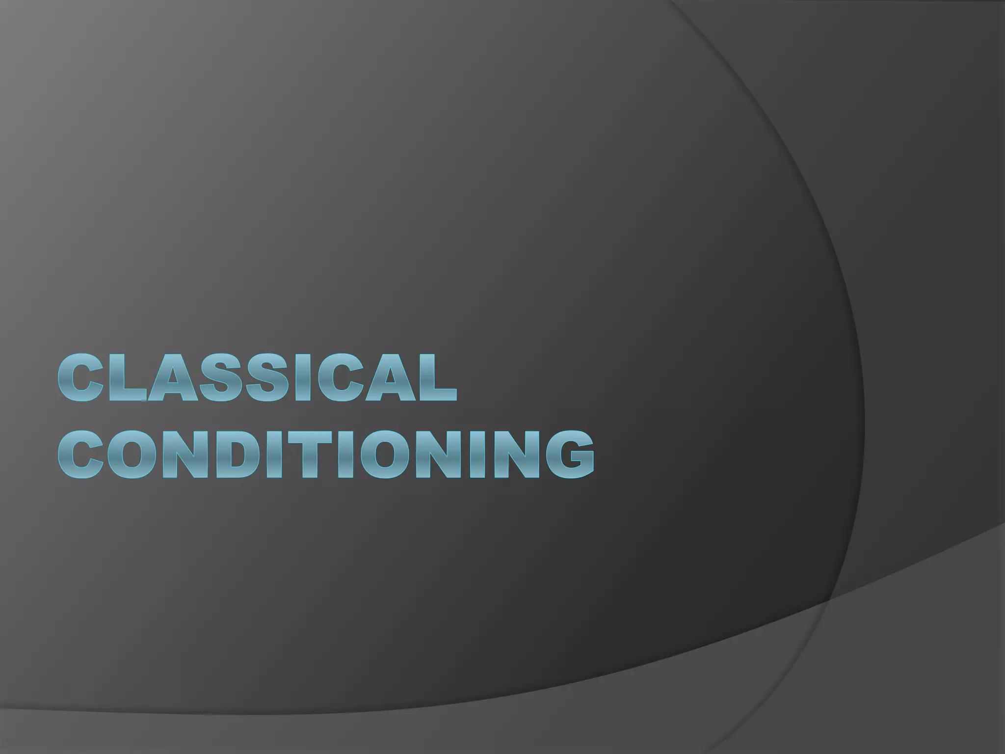 Belajar Menurut Classical Conditioning | PPTX