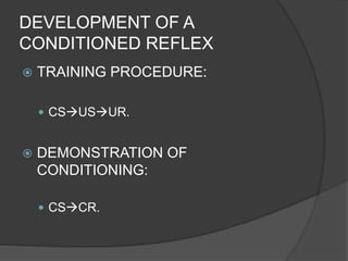 Belajar Menurut Classical Conditioning | PPTX