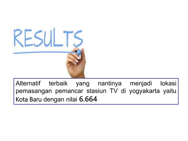 Belajar metode Analytical Hierarchy Process (AHP) | PPTX