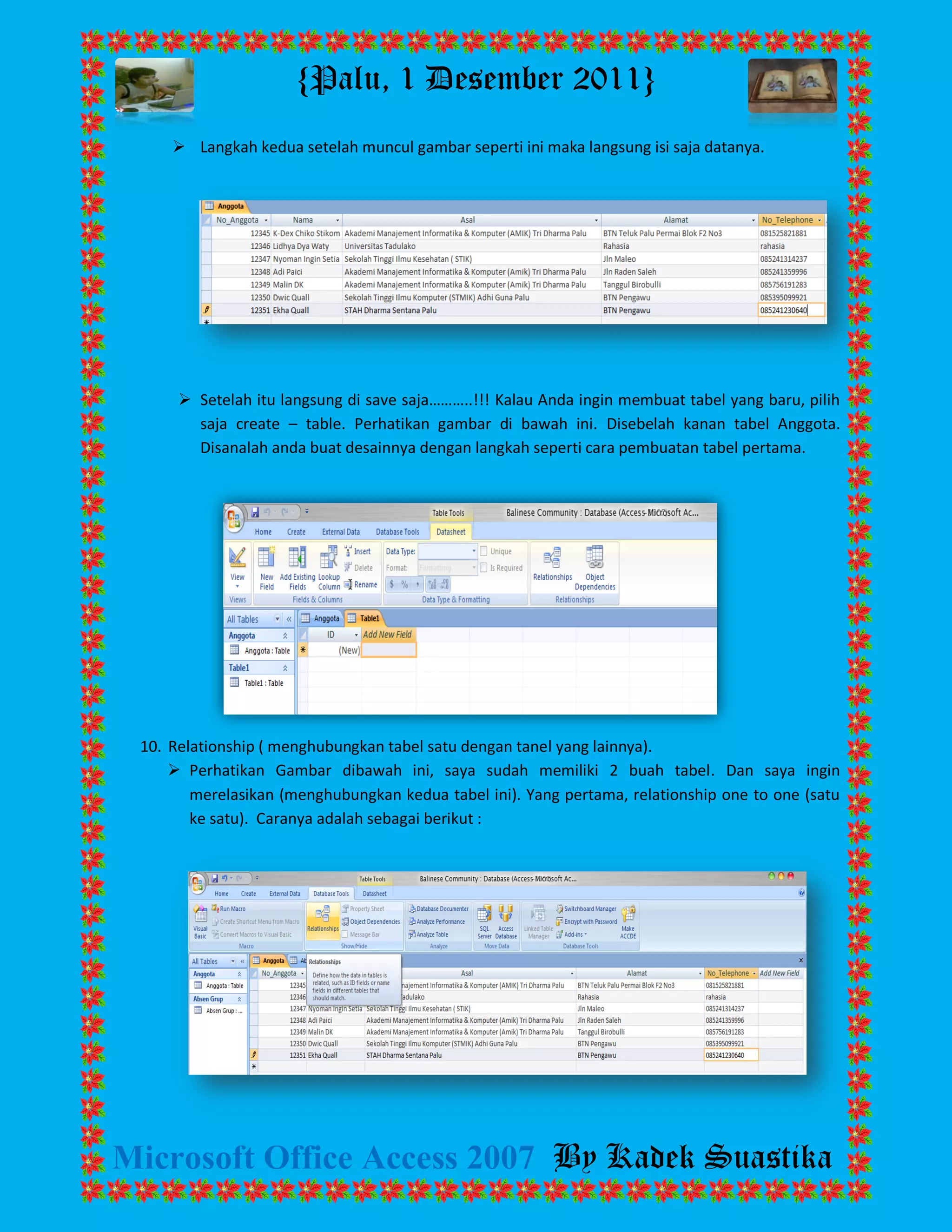 Belajar microsoft office access | PDF