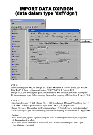 Belajar minescape | PPT