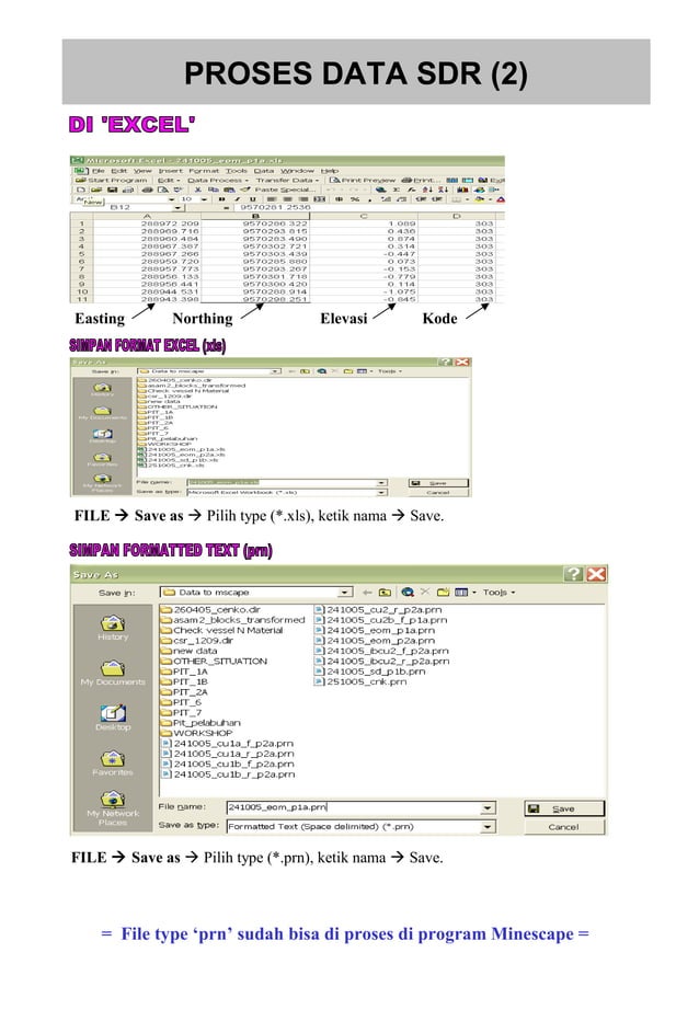 Belajar minescape | PPT