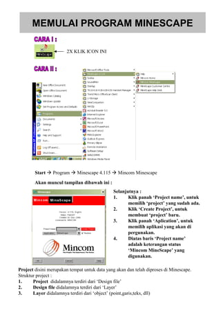Belajar minescape | PPT