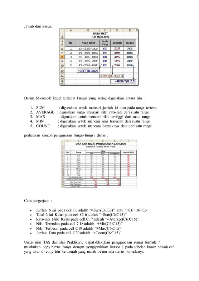 Belajar mudah microsoft office excel 2007 | PDF