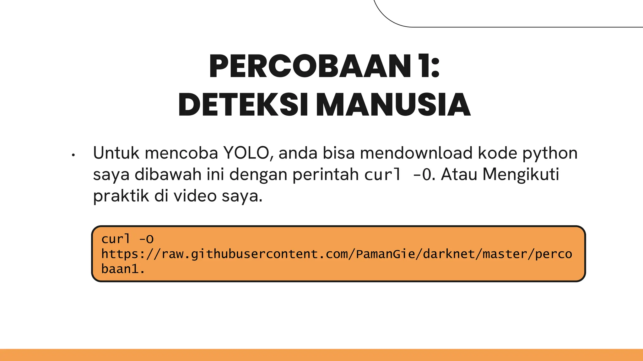 Belajar Mudah Object Detection Dengan YOLO - Bag 1.pptx