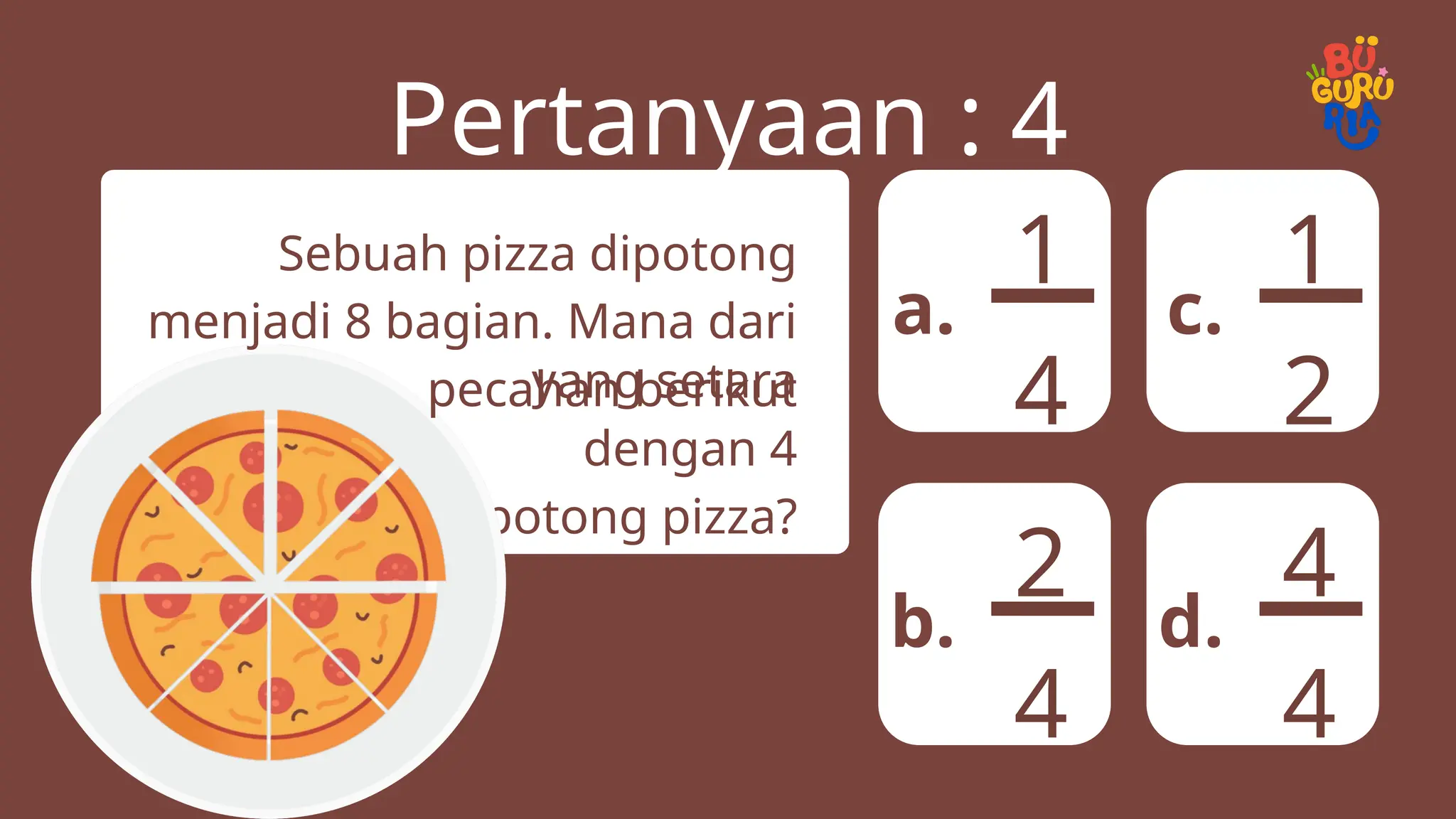 Belajar Pecahan Dengan Pizza Materi Kelas 5.pptx