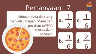 Belajar Pecahan Dengan Pizza Materi Kelas 5.pptx