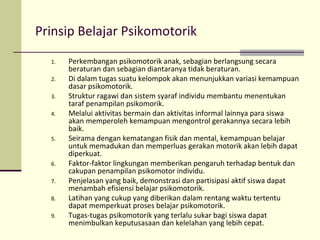 Prinsip-Prinsip Belajar & Implikasinya | PPT