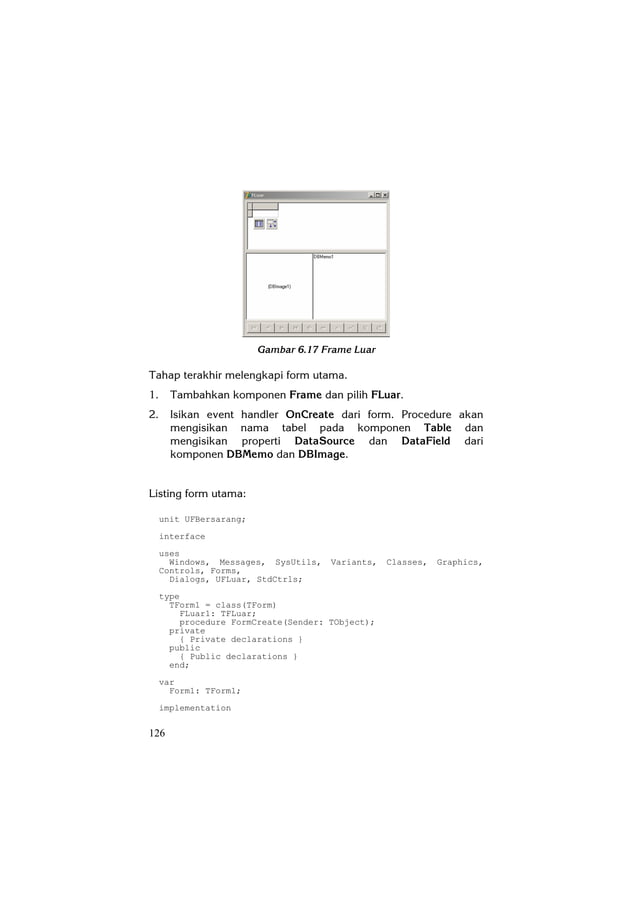 Belajar pemrograman borland delphi 7 [the-xp.blogspot.com] | PDF