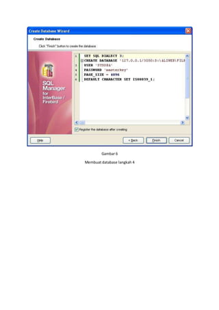 Belajar php dengan database firebird | DOCX | Databases | Computer Software and Applications