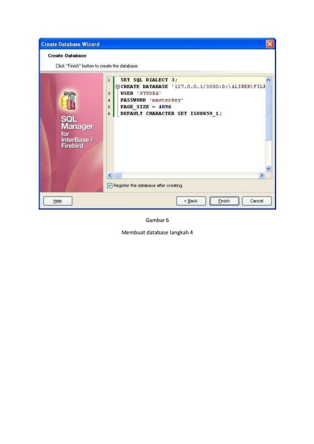 Belajar php dengan database firebird | PDF