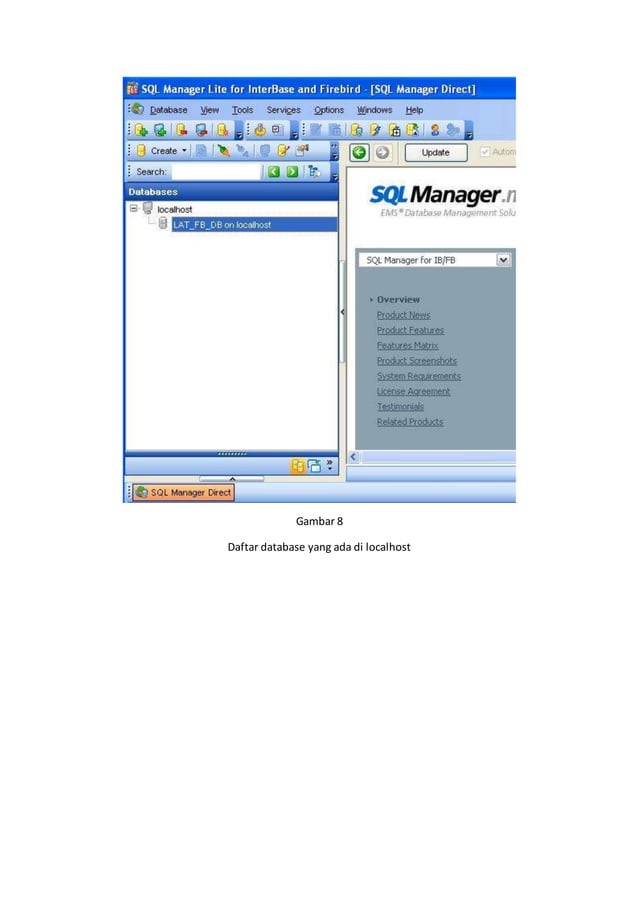 Belajar php dengan database firebird | DOCX | Databases | Computer Software and Applications