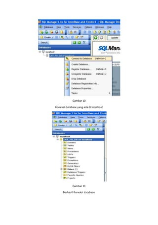 Belajar php dengan database firebird | DOCX