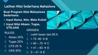 Belajar Program Sederhana Pertemuan 16 April 2022.pptx