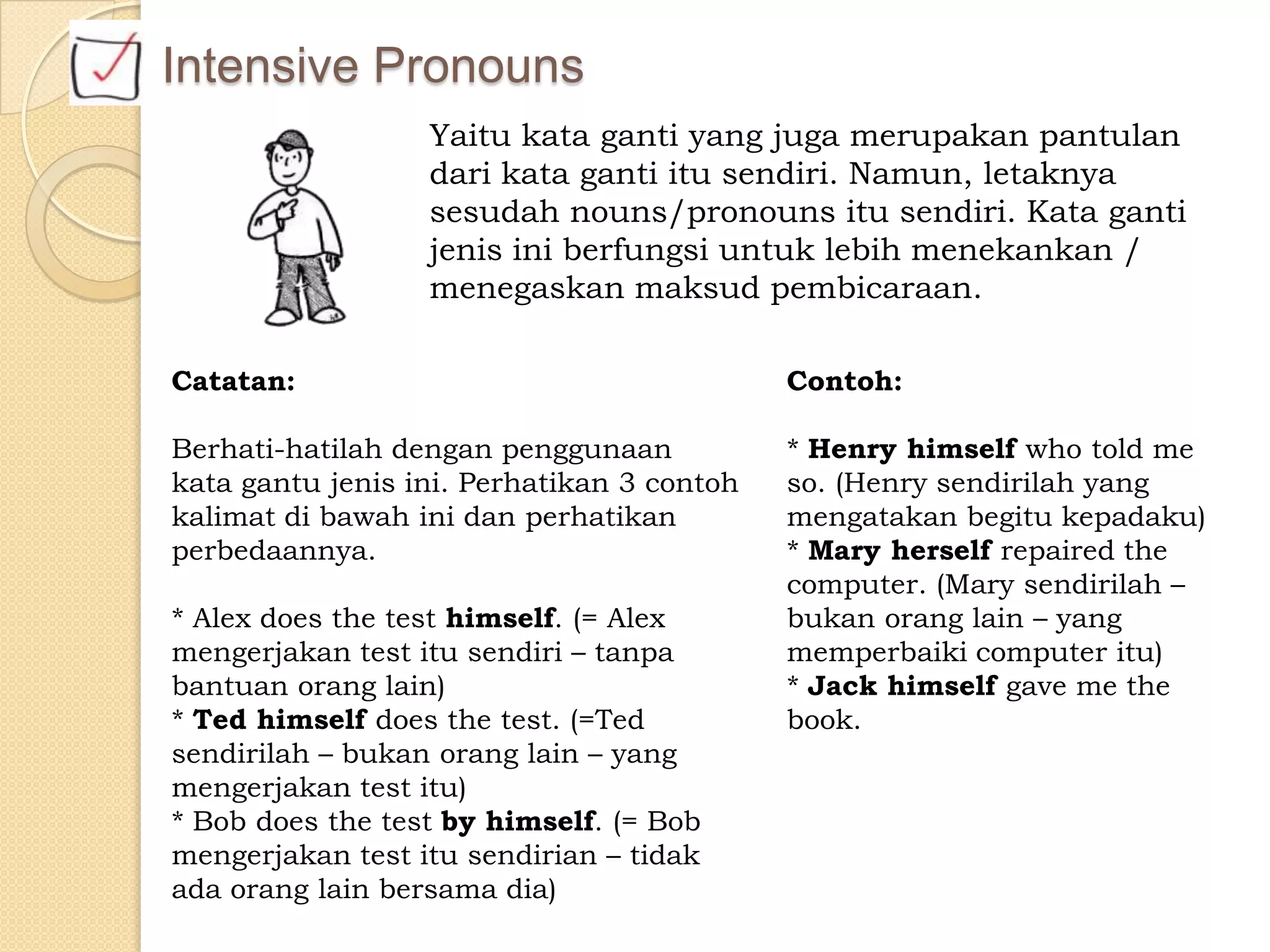 Belajar Pronoun Dengan Mudah | PPTX