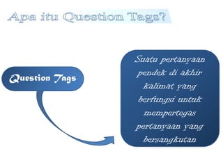 Belajar QUESTION TAGS Dengan Mudah | PPTX