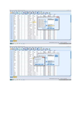 basic spss learning | PDF