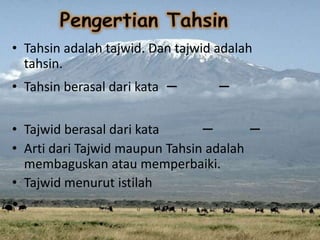 Belajar tahsin | PPTX