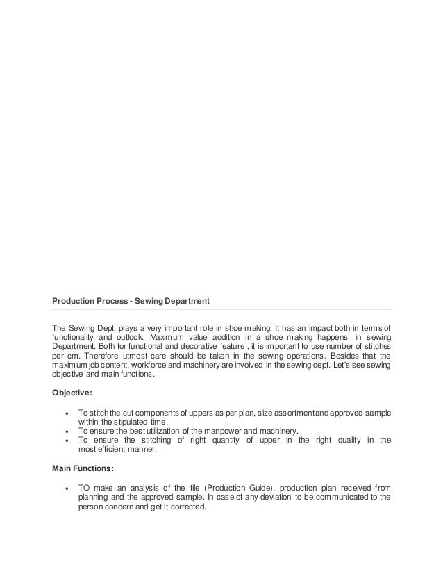 Belajar tentang proses sepatu | DOCX