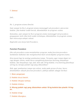 Belajar vba excel | DOCX